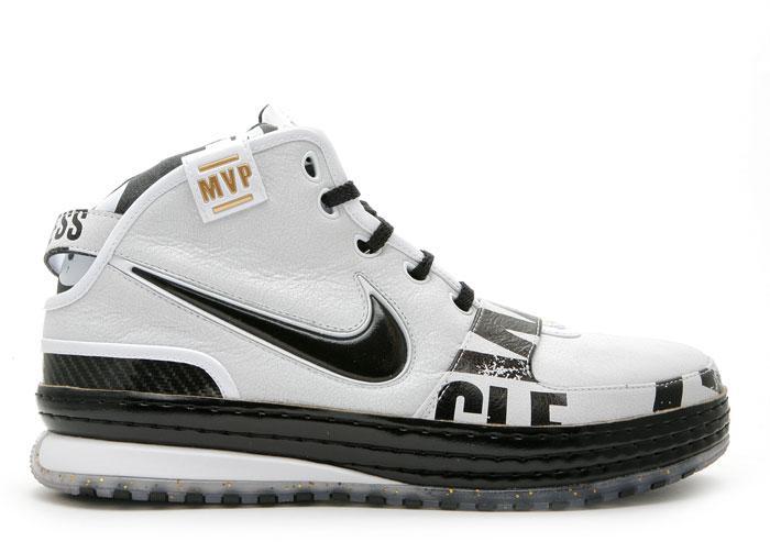Nike LeBron 6 MVP White/Black-Metallic Gold (386735-101)