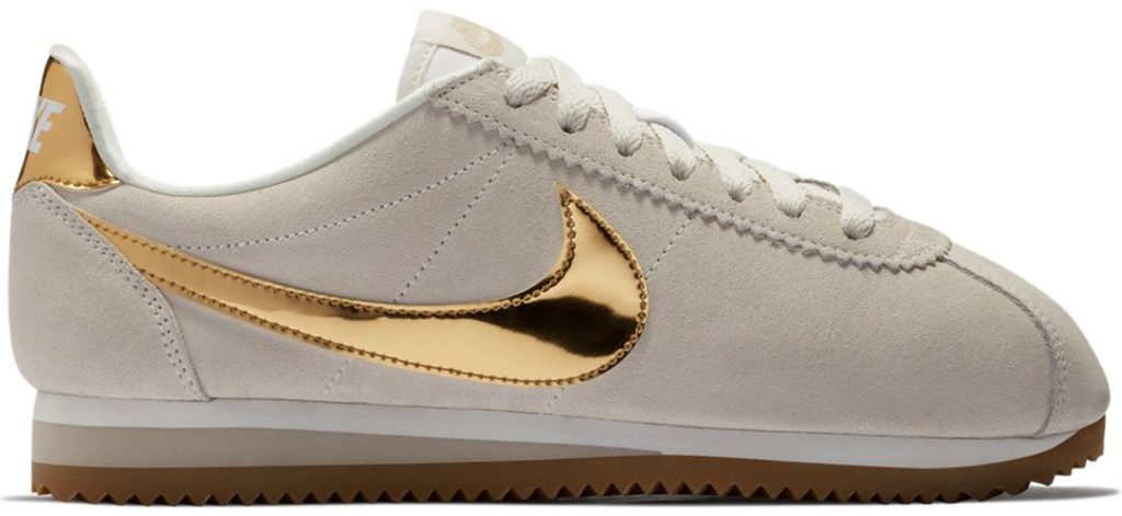 Nike Classic Cortez Phantom Metallic Gold (W) Phantom/String-Gum Light ...