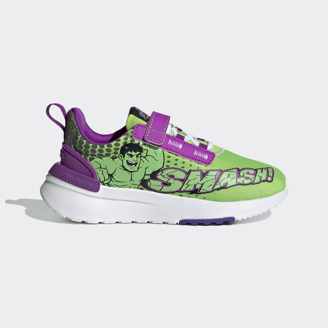Adidas adidas x Marvel Super Hero Adventures Hulk Racer TR21 Semi Solar ...