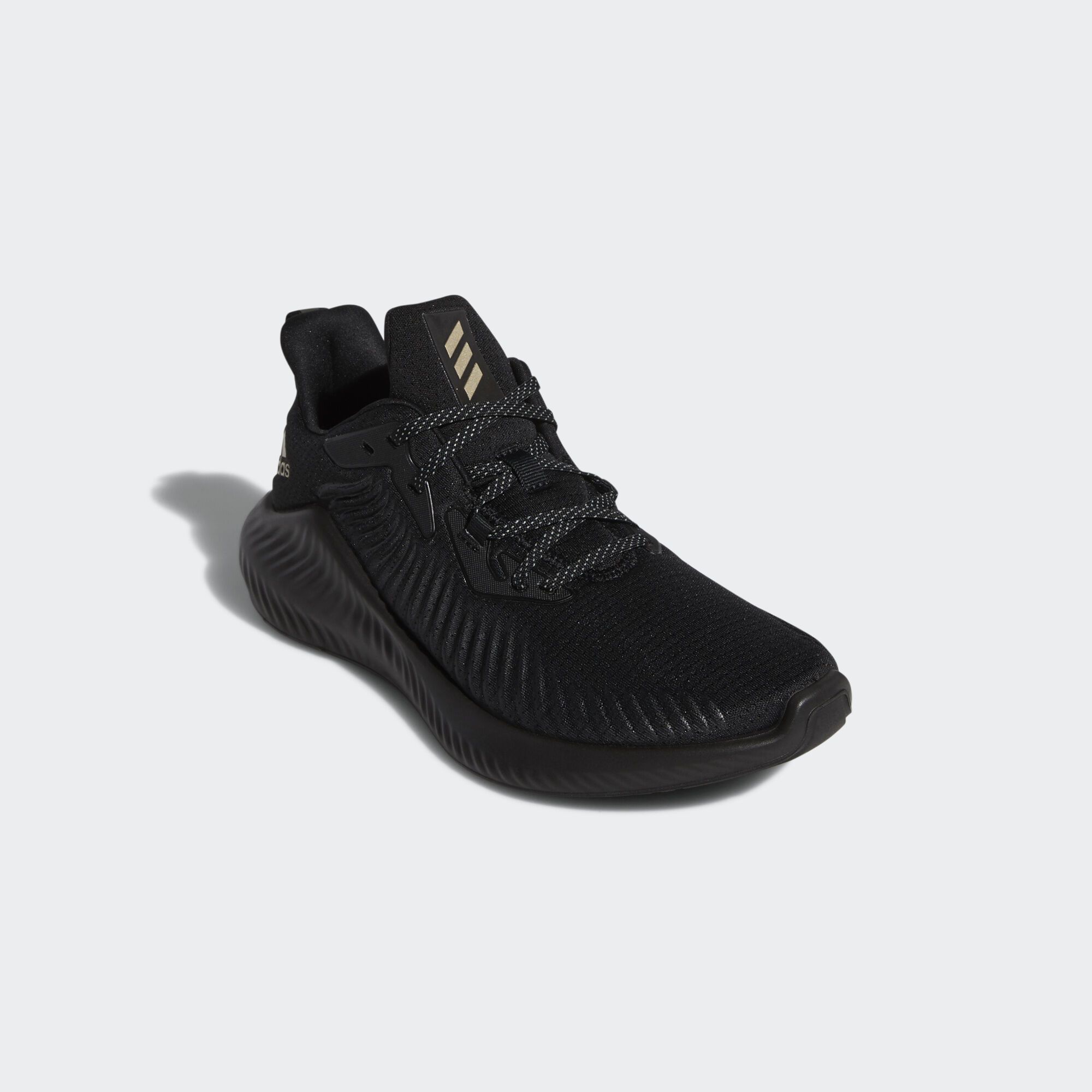 Adidas Alphabounce+ Run Core Black / Cyber Met. / Core Black (G28571)