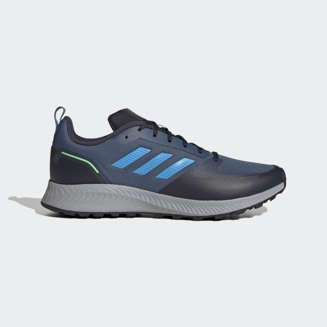 Adidas Run Falcon 2.0 TR Wonder Steel / Pulse Blue / Beam Green (GW4052)