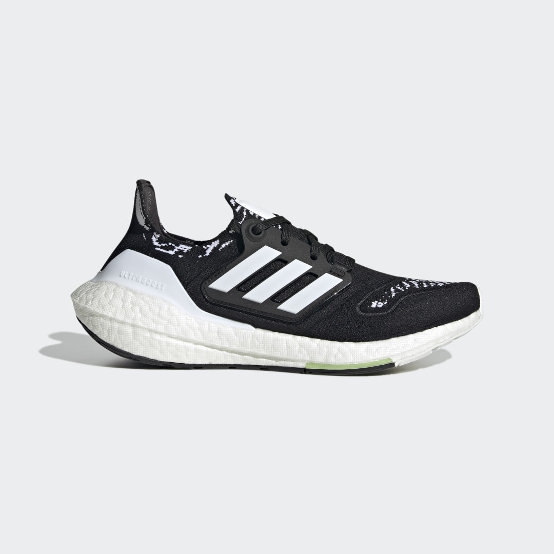 Adidas Ultraboost 22 Core Black / Cloud White / Almost Lime (GX8019)