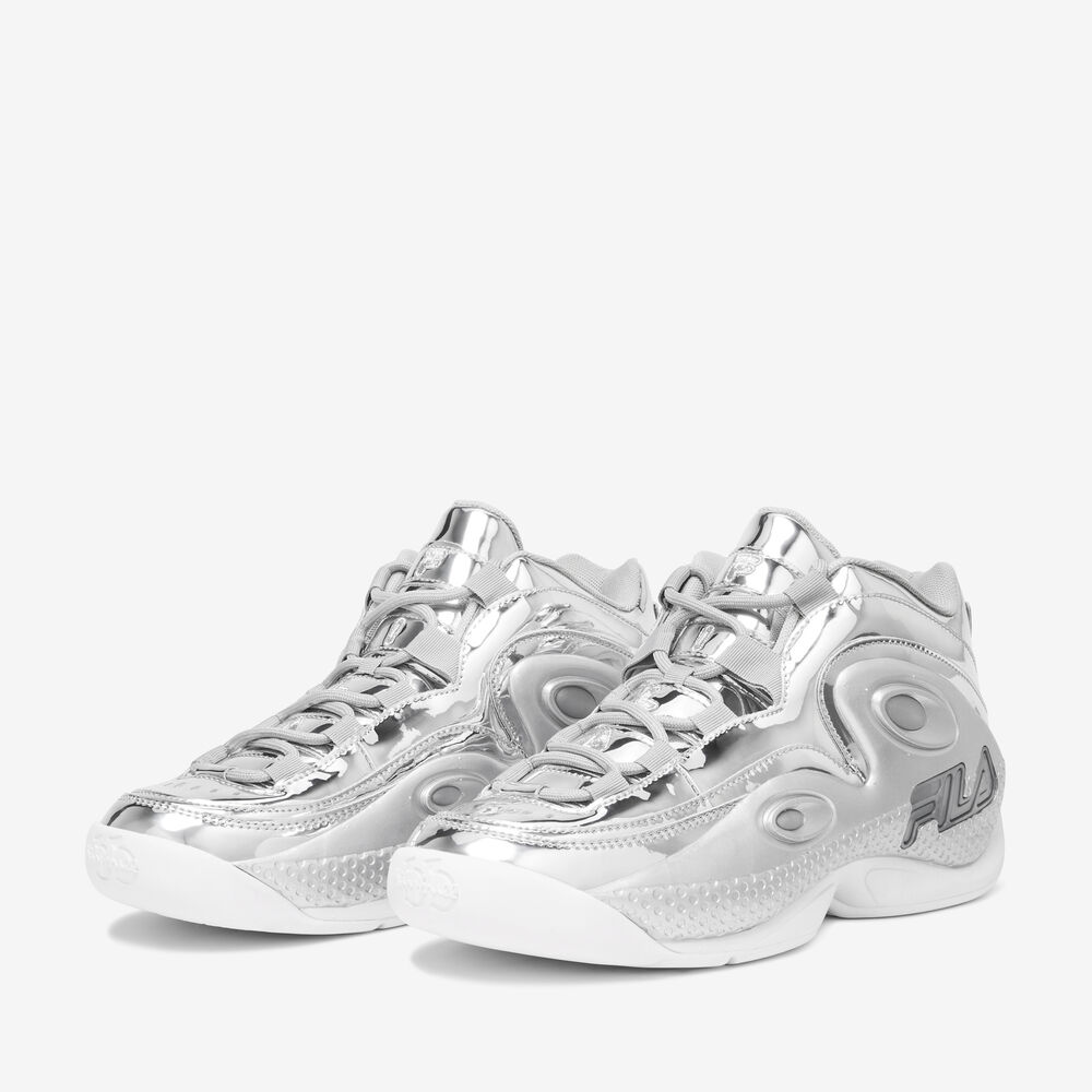 Fila Grant Hill 3 Metallic Metallic Silver / Metallic Silver / Metallic ...
