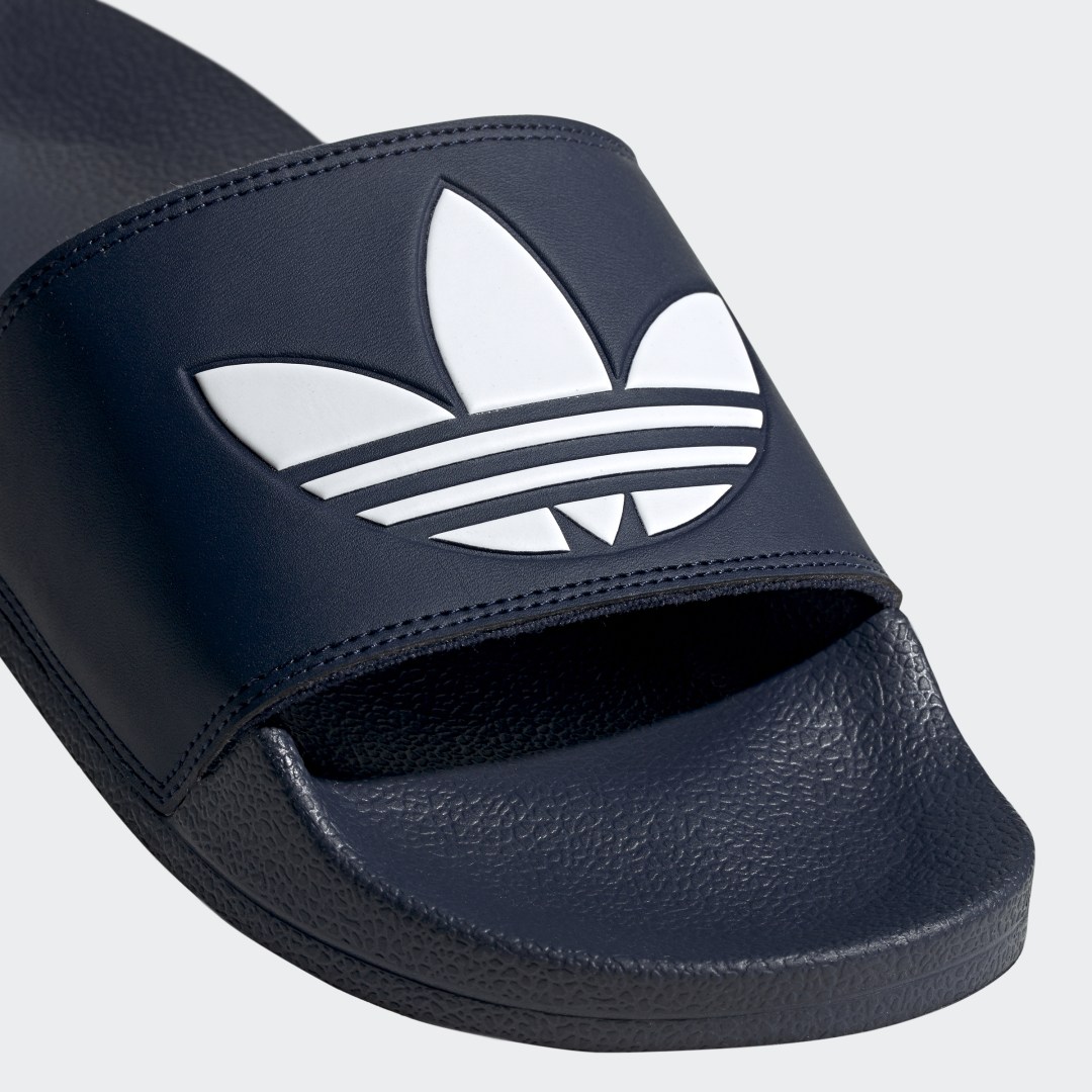 Adidas Adilette Lite Slides Collegiate Navy / Cloud White / Collegiate ...