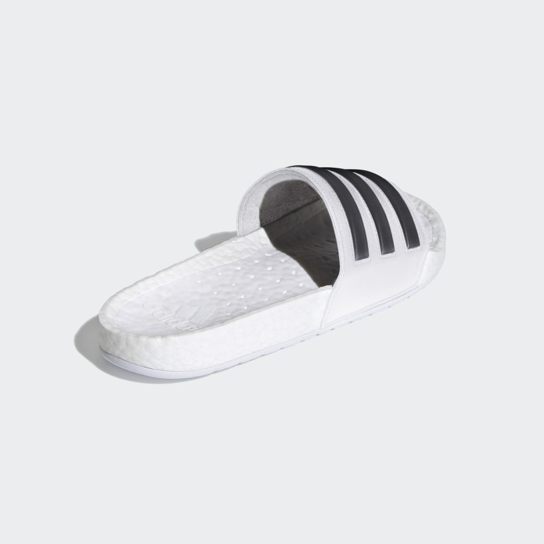 Adidas Adilette Boost Slides Cloud White / Core Black / Cloud White ...