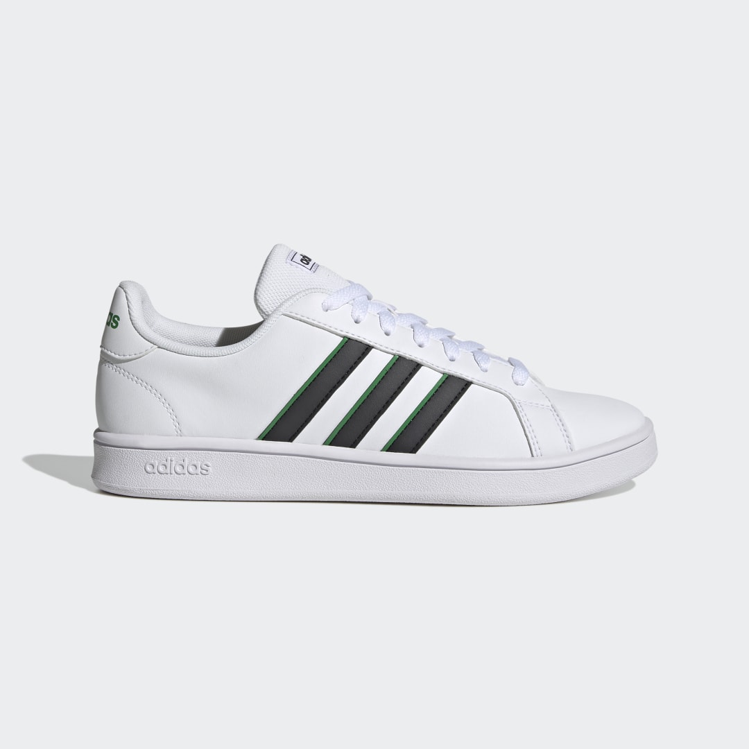 Adidas Grand Court Base Cloud White / Carbon / Green (GW5612)