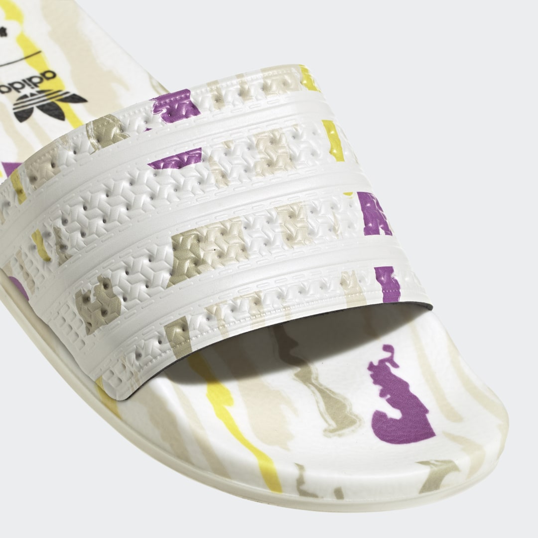 Adidas Adilette Thebe Magugu Slides Cloud White / Cloud White / Core ...