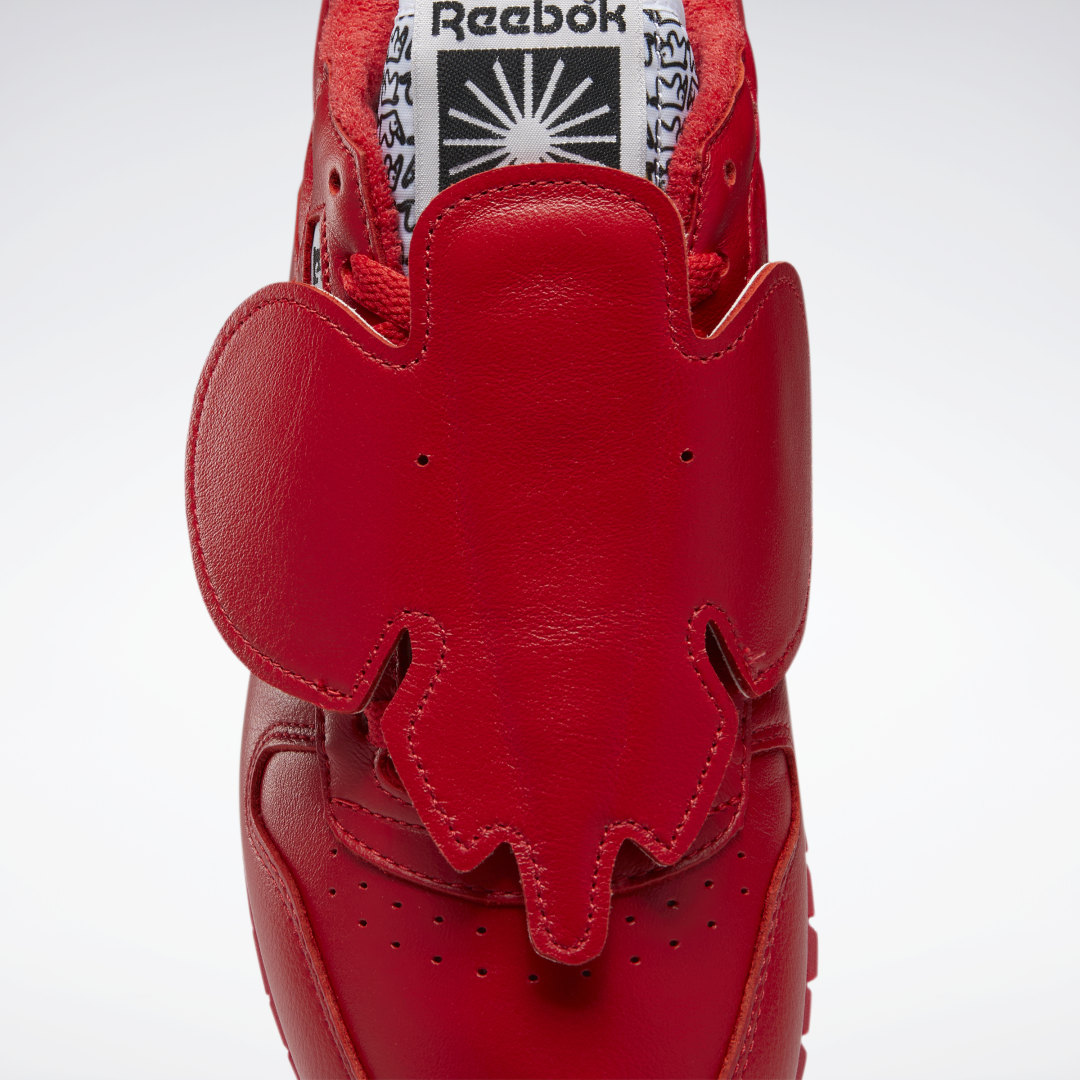 Reebok Eames Classic Leather Shoes Vector Red / Vector Red / Core Black ...