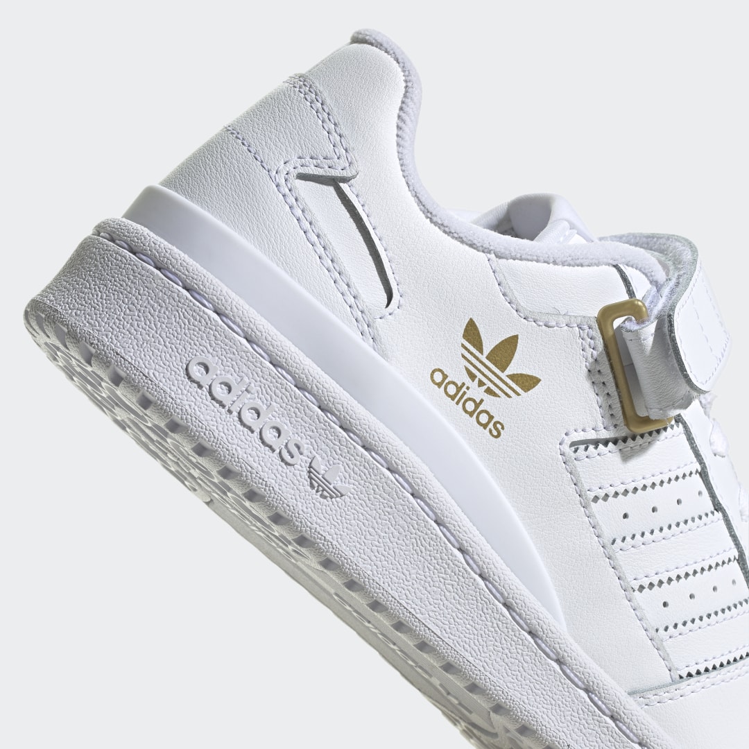 Adidas Forum Low Cloud White / Cloud White / Gold Metallic (GZ6379)