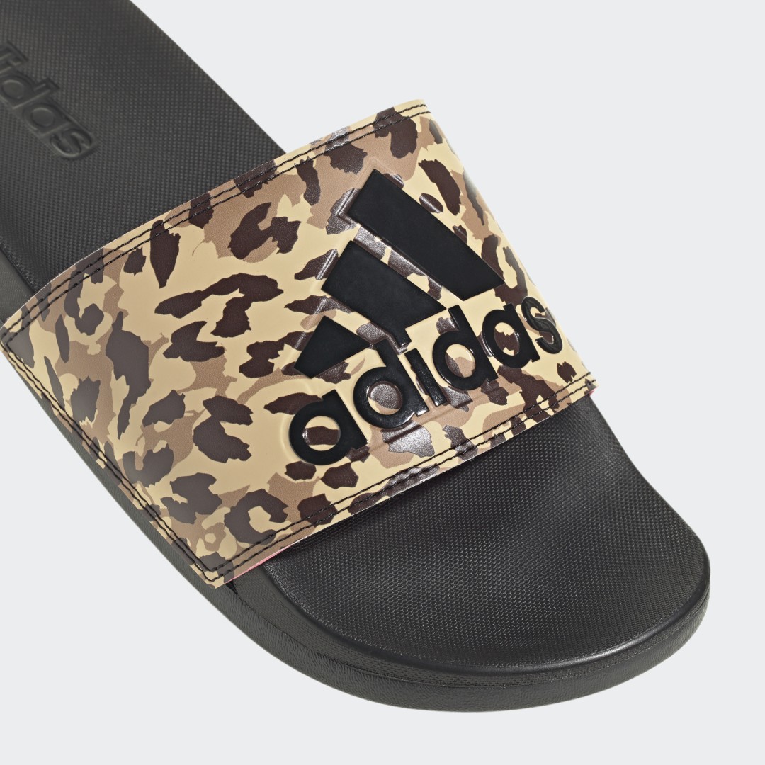 Adidas Adilette Comfort Slides Core Black / Core Black / Beam Pink (GZ6412)