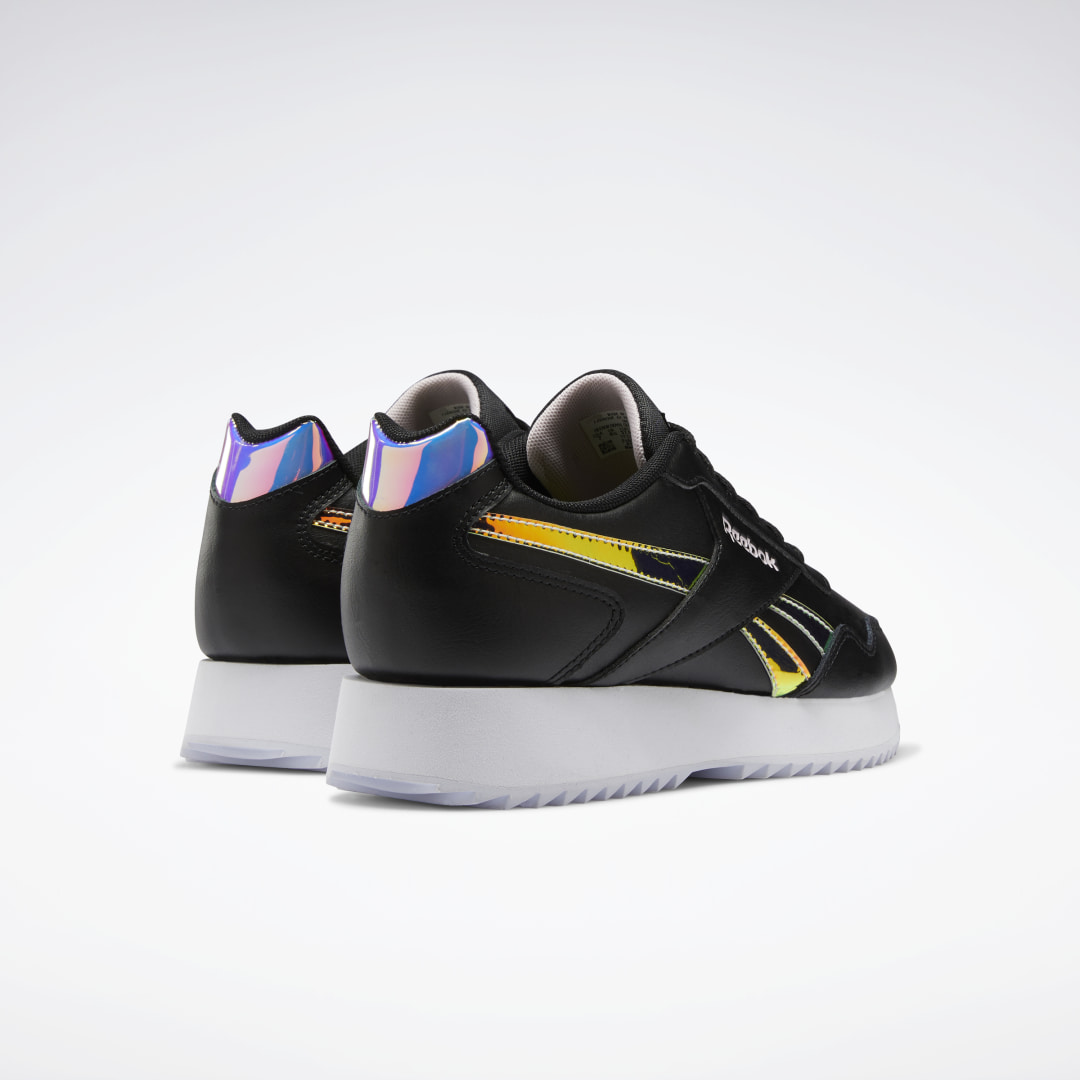 Reebok Royal Glide Ripple Double Shoes Black / Cloud White / Frost ...