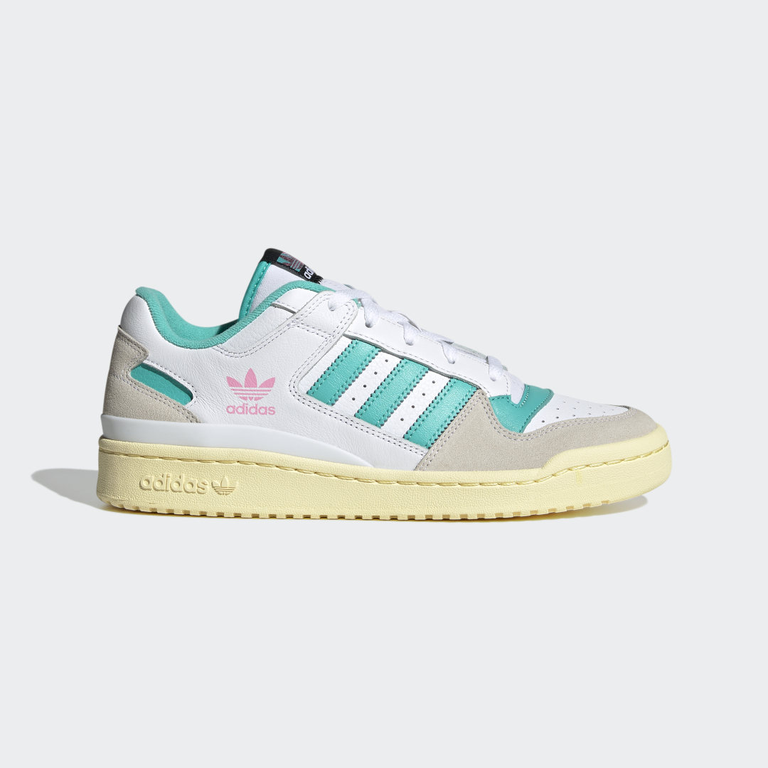 Adidas Forum Low CL Cloud White / Bliss Pink / Mint Rush (HQ6875)