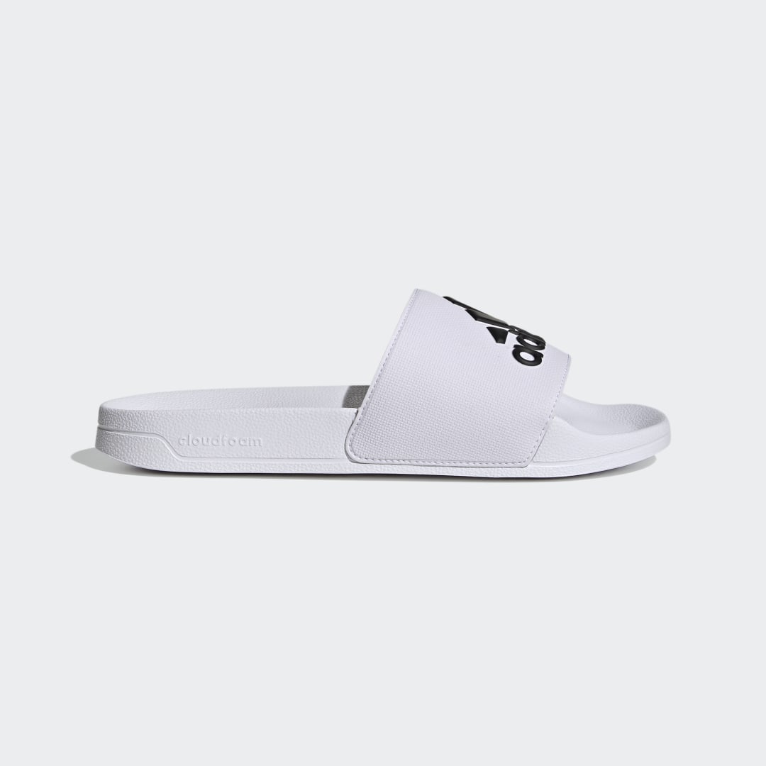 Adidas Adilette Shower Slides Cloud White / Core Black / Cloud White ...