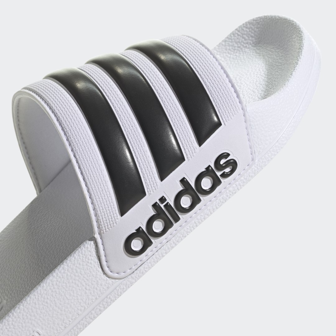 Adidas Adilette Shower Slides Cloud White / Core Black / Cloud White ...