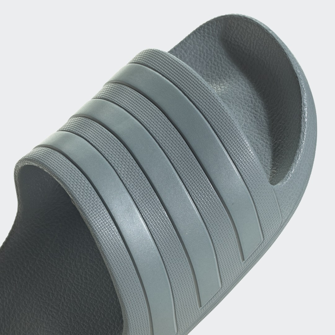 Adidas Adilette Aqua Slides Magic Grey / Magic Grey Met / Magic Grey ...