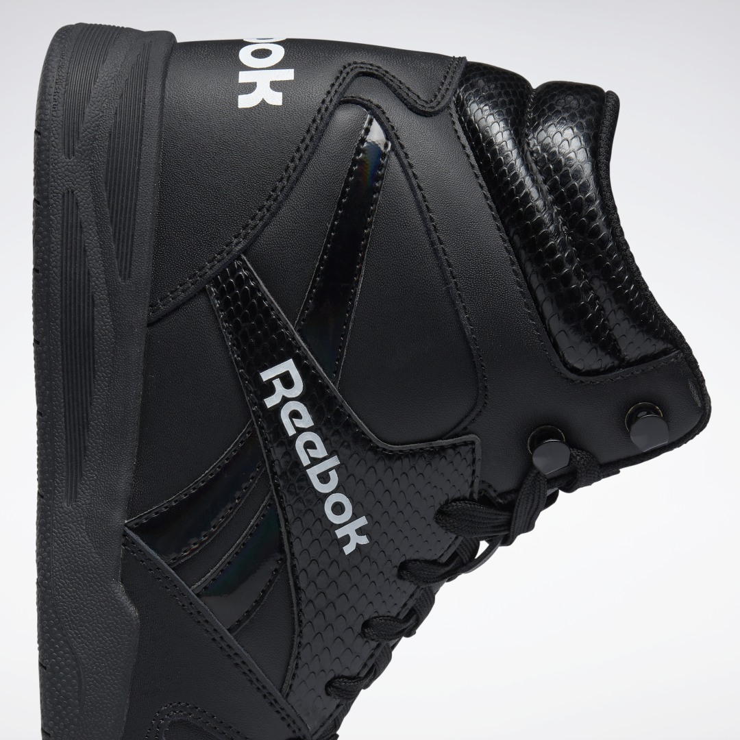 Reebok Royal BB4500 Hi Wedge Shoes Core Black / Cloud White / Core ...